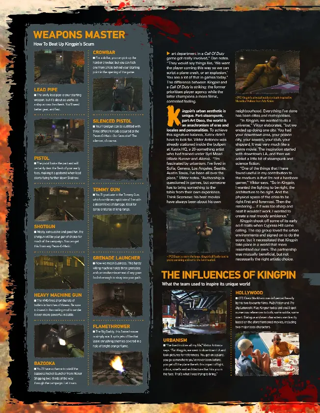 The Making Of: Kingpin: Life Of Crime - PressReader