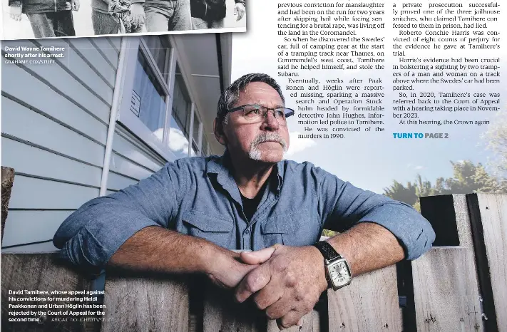 Court finds David Tamihere still guilty of murder - PressReader