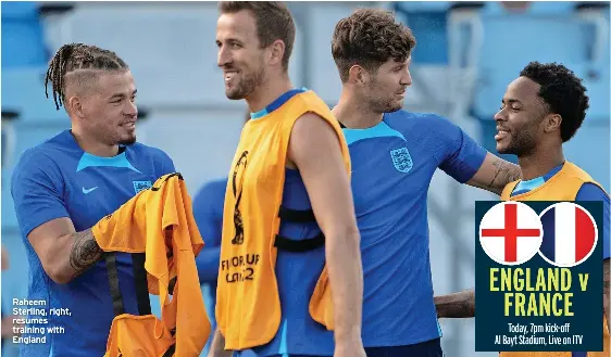 Sterling ‘not ready’ for quarter-final showdown - PressReader