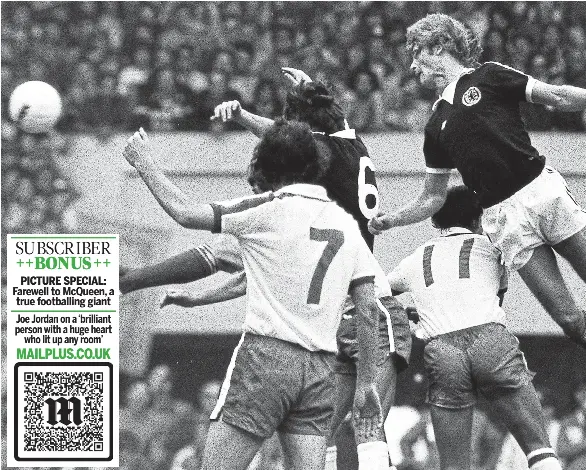 Iconic McQueen was embodiment of the Scottish centre-half - PressReader