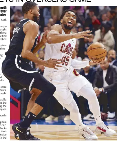 DONOVAN LIGHTS UP PARIS - PressReader