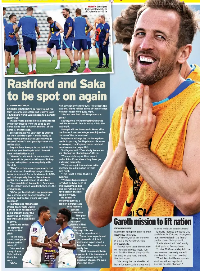 Rashford and Saka to be spot on again - PressReader