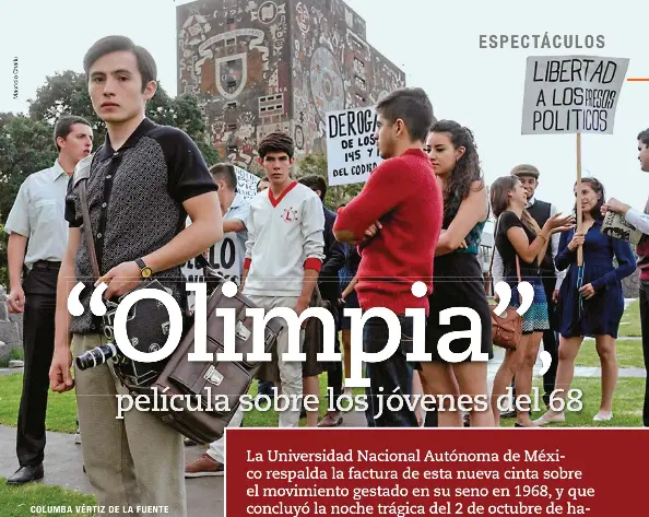 Película sobre los jóvenes del 68 - PressReader