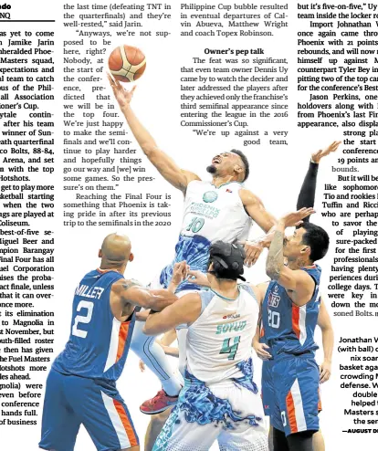 ONCE UPON A PBA NIGHT - PressReader