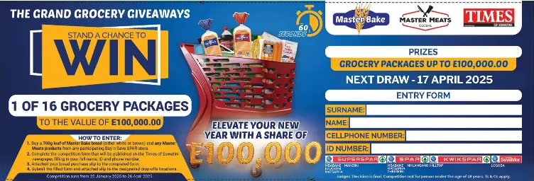 Winners score big in MasterBake, Spar trolley dash - PressReader