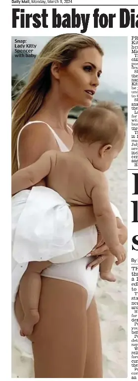 First baby for Diana’s niece and husband, 65 - PressReader