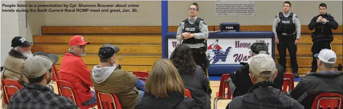 Swift Current Rural RCMP hosts meet and greet for Waldeck - PressReader
