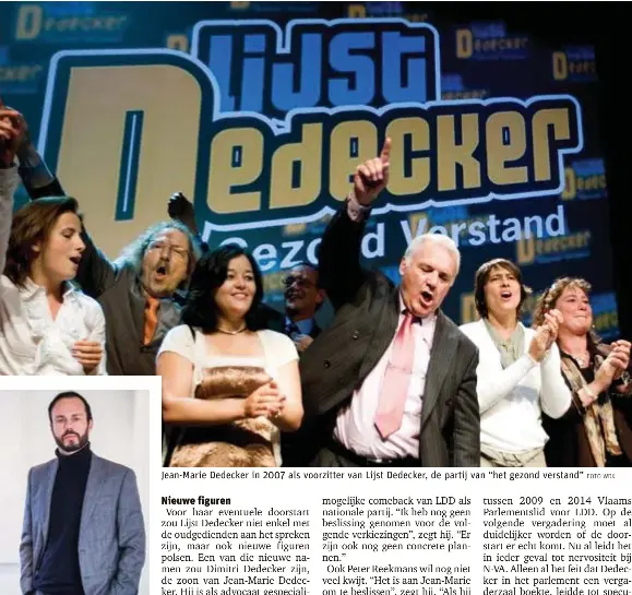 Bij N-VA zijn ze al nerveus: LDD overweegt comeback - PressReader