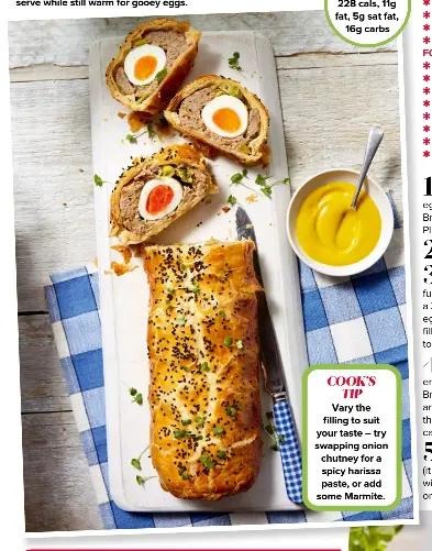 Giant Scotch egg sausage roll - PressReader