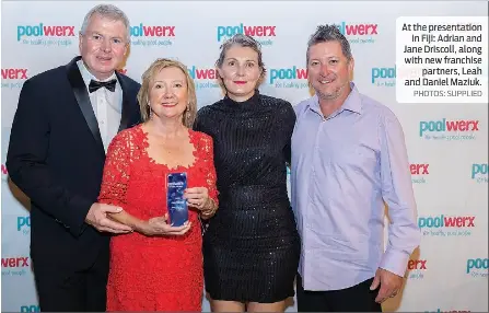 SCOOPING THE POOL POOLWERX DUBBO WINS THREE MORE AWARDS - PressReader