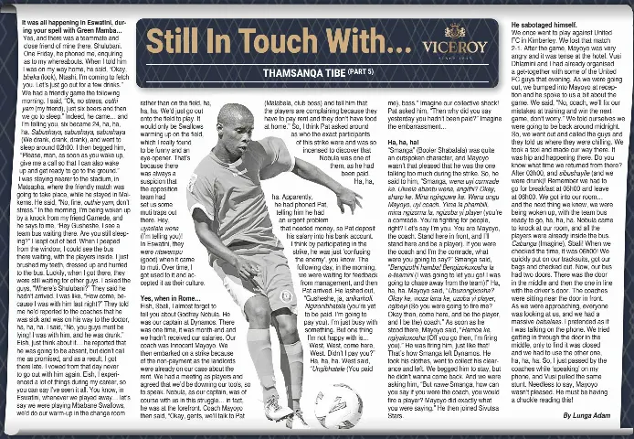 Still In Touch With... - PressReader