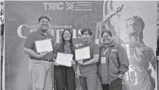 Student-journalist­s cited in natl campus convention - PressReader