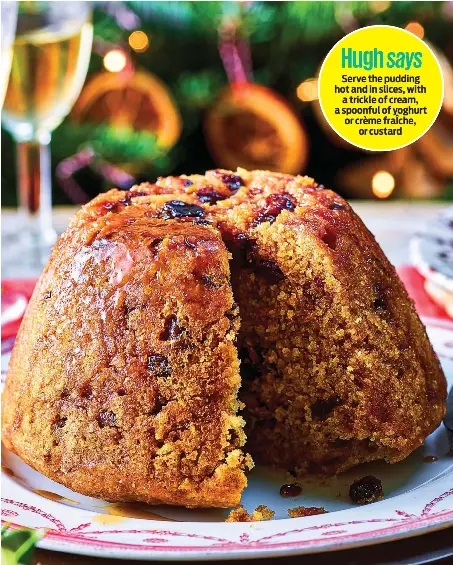 MY ALTERNATIV­E LEMON AND RAISIN CHRISTMAS PUDDING - PressReader