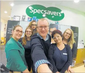 Show your support with a glasses selfie - PressReader