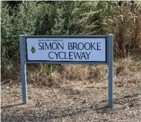 Cycleway named after Simon Brooke - PressReader