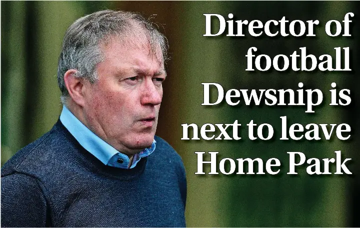 Director of football Dewsnip is next to leave Home Park - PressReader