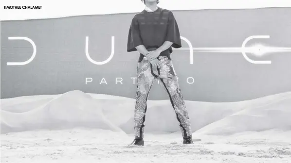 Timothée Chalamet is the chosen one in ‘Dune: Part Two’ - PressReader