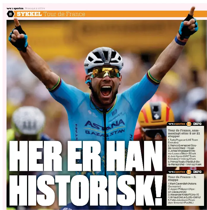 HER ER HAN HISTORISK! - PressReader