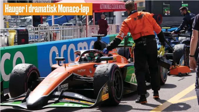 Hauger i dramatisk Monaco-løp - PressReader