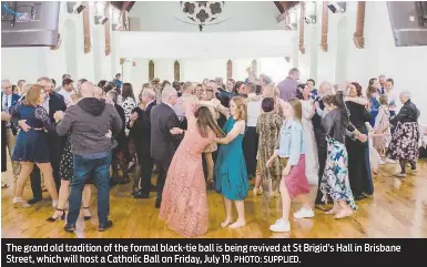 Catholic Ball revival to help KEEP St Brigid’s Hall COOL - PressReader