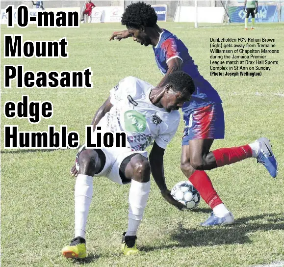 10-man Mount Pleasant edge Humble Lion - PressReader