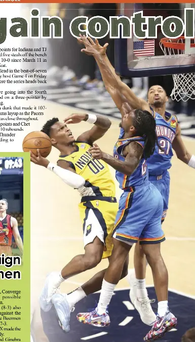 Pacers regain control - PressReader