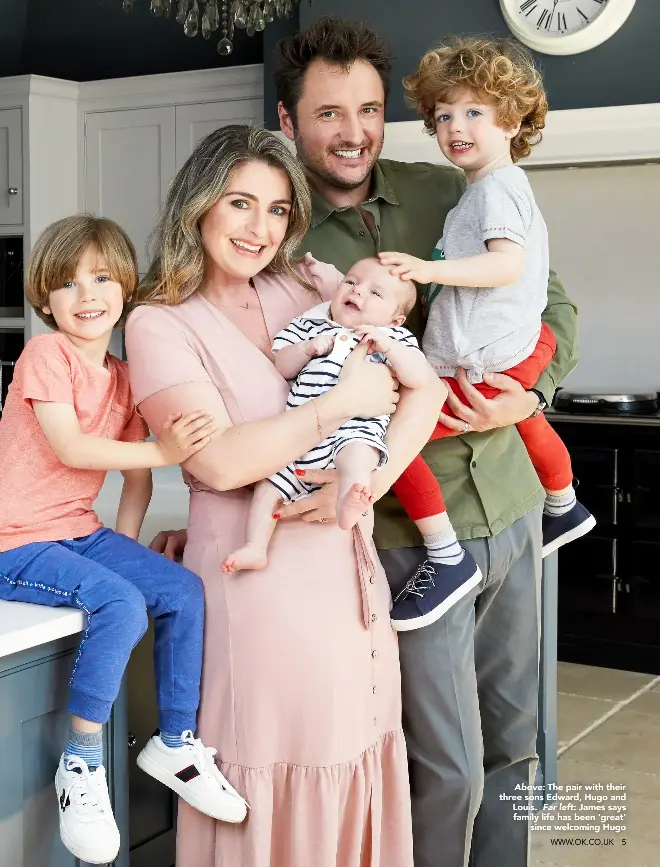OK! JOINS Eastenders STAR JAMES BYE AND HIS WIFE VICTORIA FOR A FAMILY ...