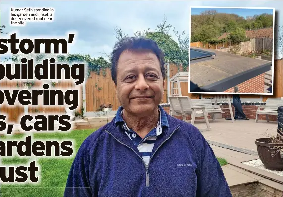 ‘Sandstorm’ from building site covering homes, cars and gardens with ...