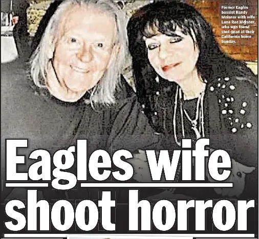 Eagles wife shoot horror - PressReader