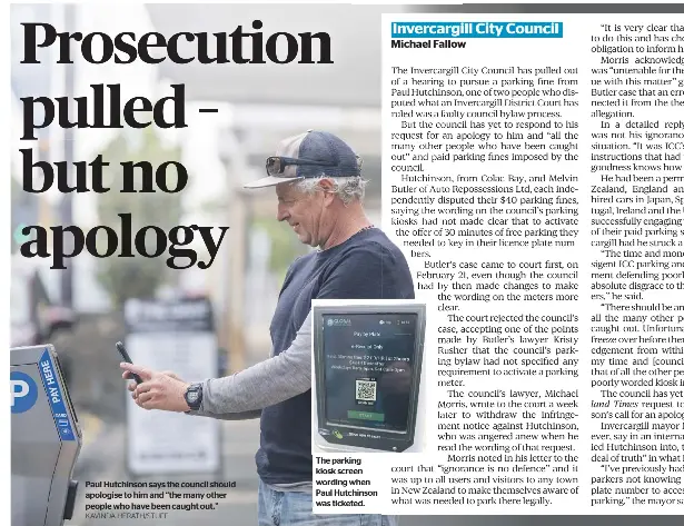 Prosecutio­n pulled – but no apology - PressReader