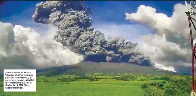 Kanlaon Volcano erupts - PressReader