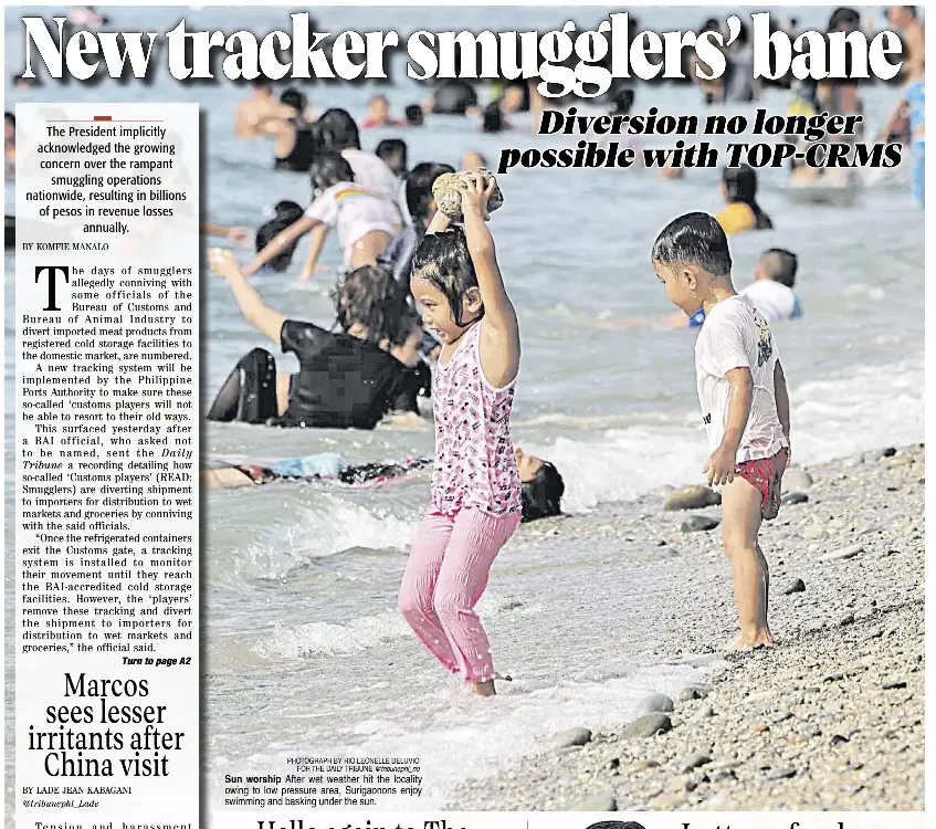 New tracker smugglers’ bane - PressReader