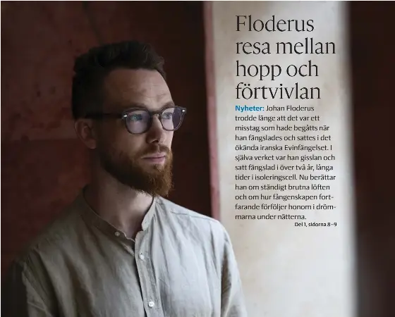 Floderus resa mellan hopp och förtvivlan - PressReader