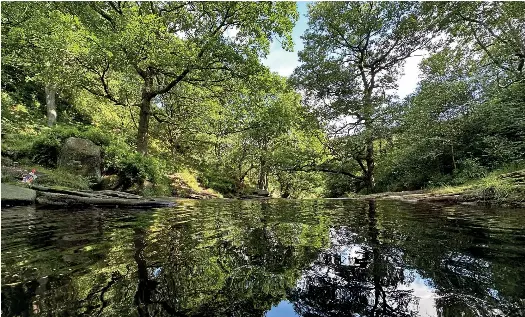 PEAK PLEASURE Matt Heason, author Wild Swimming Walks, offers his ...