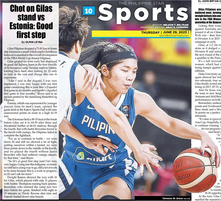 Gilas belles flex muscles - PressReader