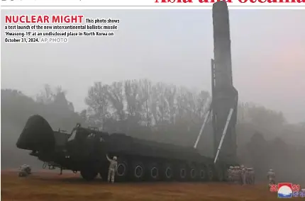 US flies long-range bomber after NKorea’s ICBM launch - PressReader