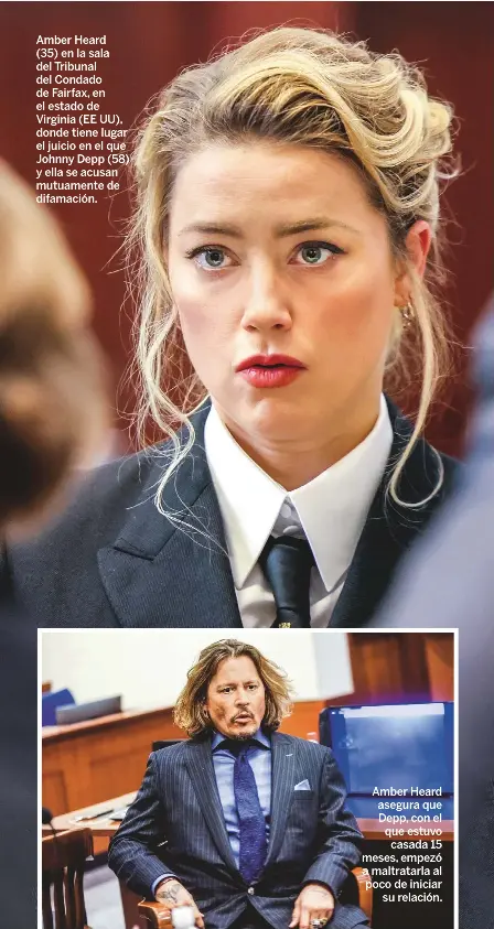 AMBER HEARD ACUSA A JOHNNY DEPP DE VIOLACIÓN - PressReader