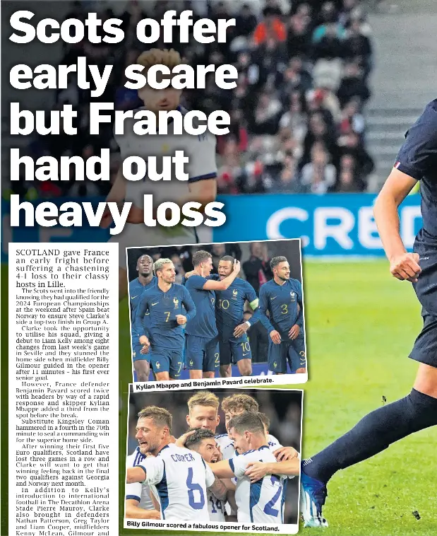 Scots offer early scare but France hand out heavy loss - PressReader