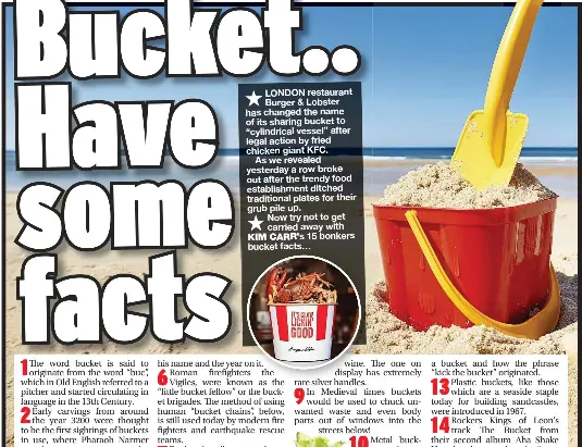 Bucket.. Have some facts - PressReader