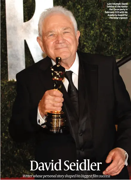 David Seidler - PressReader