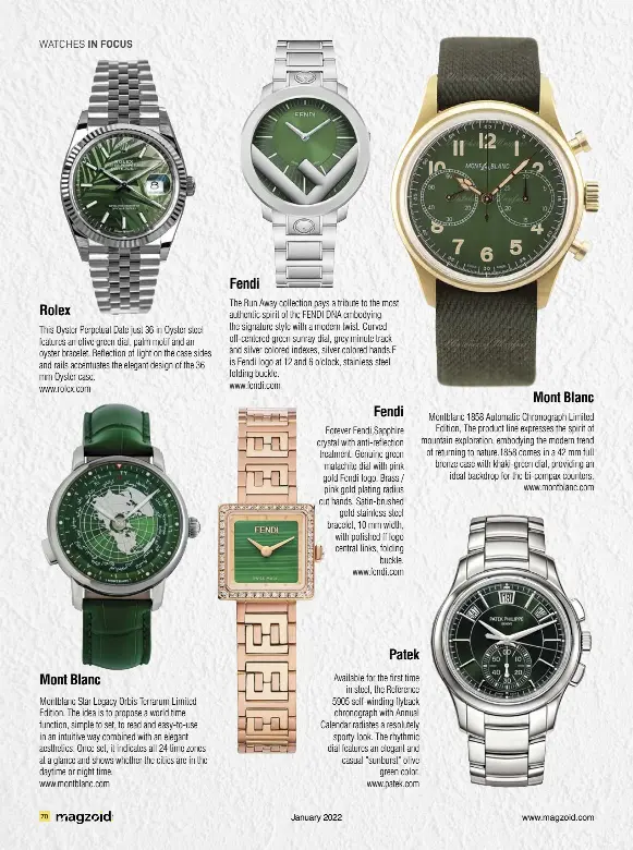 WATCHES IN FOCUS - PressReader