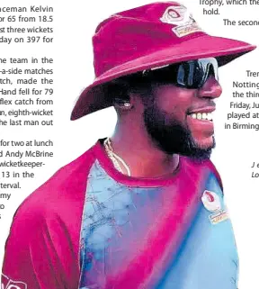 Louis replaces Roach in Windies squad for England series - PressReader