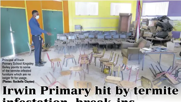 Irwin Primary hit by termite infestatio­n, break-ins - PressReader