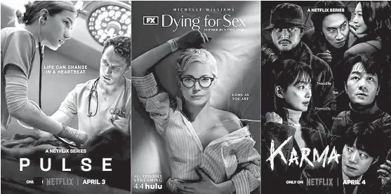 ‘DYING FOR SEX’, ‘WHO BELIEVES IN ANGELS’, ‘Y2K’, MANY MORE - PressReader