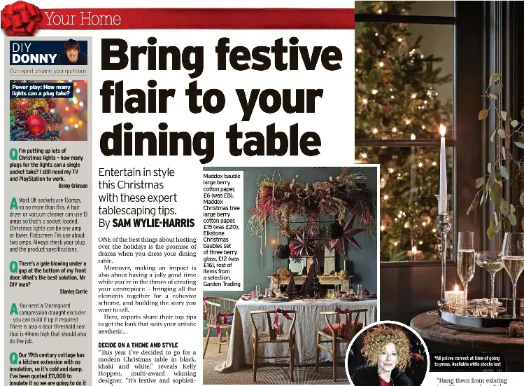Bring festive flair to your dining table - PressReader