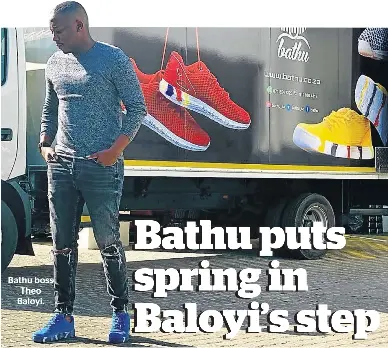 Bathu puts spring in Baloyi’s step - PressReader