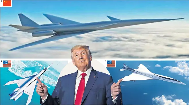 China takes on America to be the first to create the supersonic heir to ...