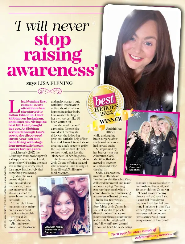 ‘I will never stop raising awareness’ - PressReader