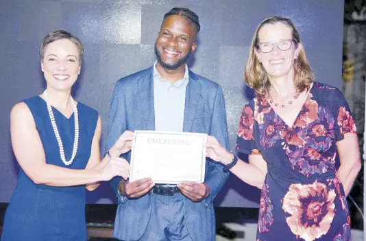 Random supermarke­t meet-up led Najae Murray to $8 million Chevening ...