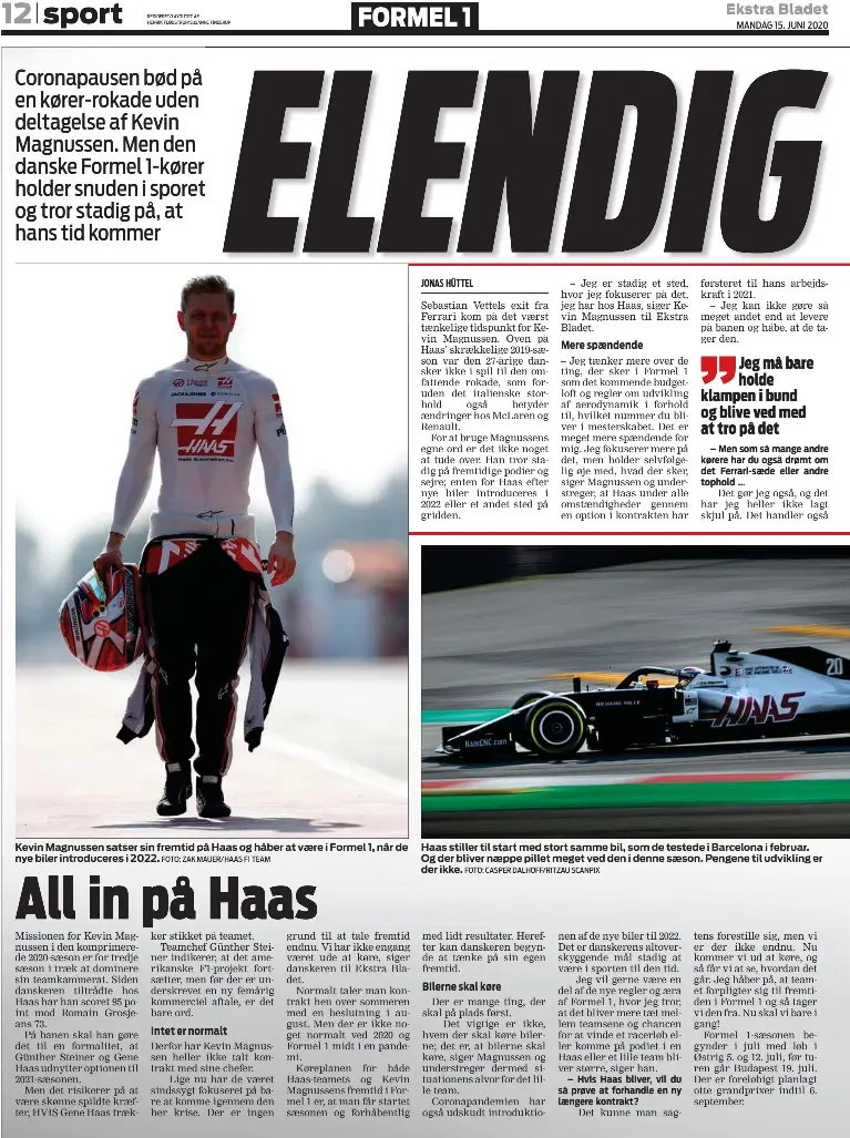 All in på Haas - PressReader